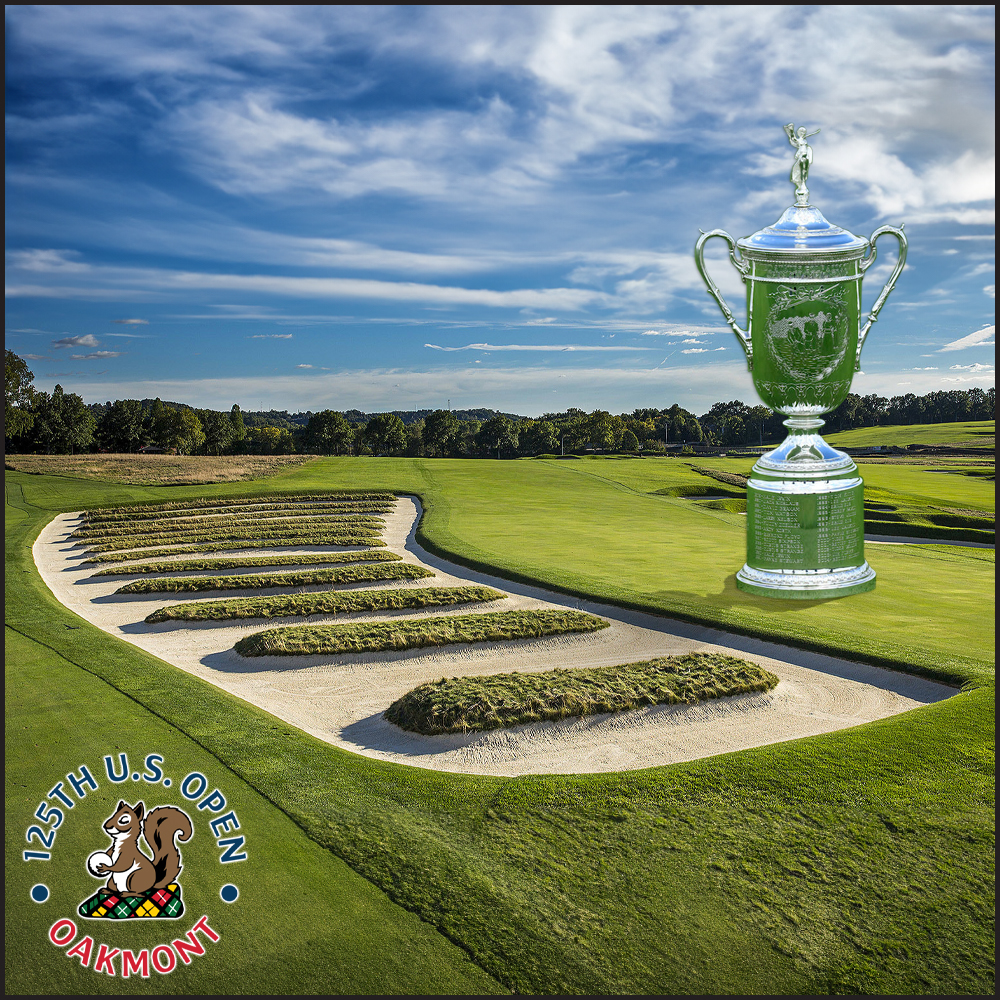 Passing of the Torch – The U.S. Open Trophy has arrived at Oakmont ...